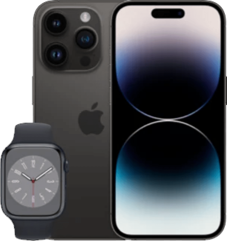 Apple iPhone 14 Pro mit Watch S8 LTE 45mm : Angebote Stand Juli 2024