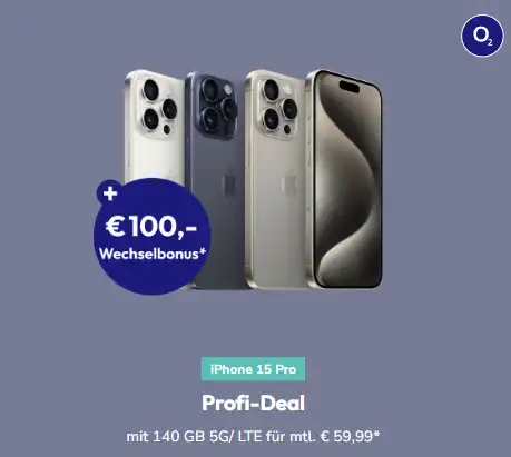 o2 Mobile L Boost: 140 GB ab 44,99€ + Smartphones ab 4,95€