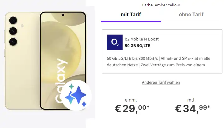 50 GB o2 Mobile M Boost: iPhone 15 für 99,95€, Pixel 8 für 49,95€