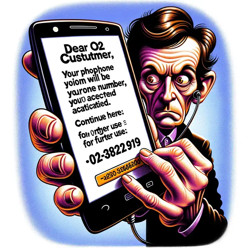 Achtung Phishing ⚠️ o2-Kunden im Visier von Betrügern