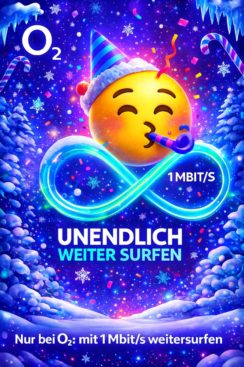 O2 Prepaid Tarife: 20-999 GB ab 9,99€ 📱 5G & ohne Vertrag